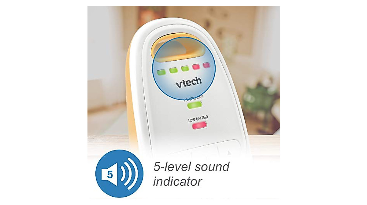 VTech DM111 Baby Monitor - Long Range with Alerts