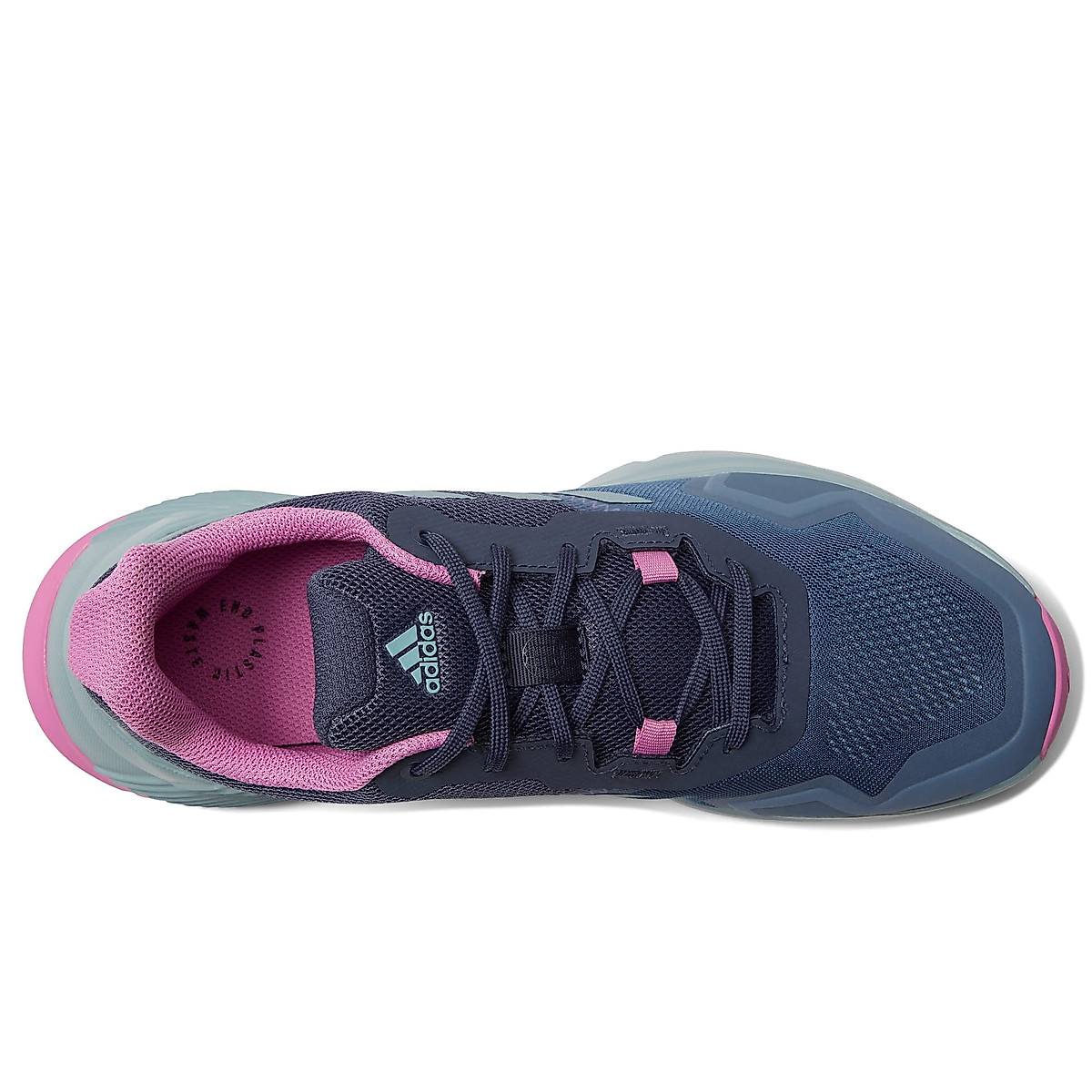 adidas Women's Terrex Soulstrides Trail Running Shoe, Wonder Steel/Magic Grey Metallic/Pulse Lilac, 8.5