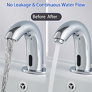 6 Pcs Faucet Aerator 15/16-Inch Male Threads Aerator 2.2 GPM Bathroom Sink Aerator Faucet Replacement Parts with Brass Shell Kitchen Sink Aerator Universal Size Faucet Filter with Gasket