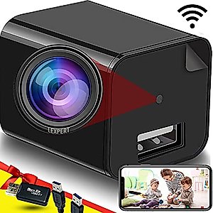 LEXPERT Spy Camera - Hidden Camera Wi-Fi - USB Charger - Hidden Camera Charger - USB ChargerCamera - Surveillance Camera - Hidden Spy Camera - Hidden Nanny Cam - Full HD Wireless Remote View