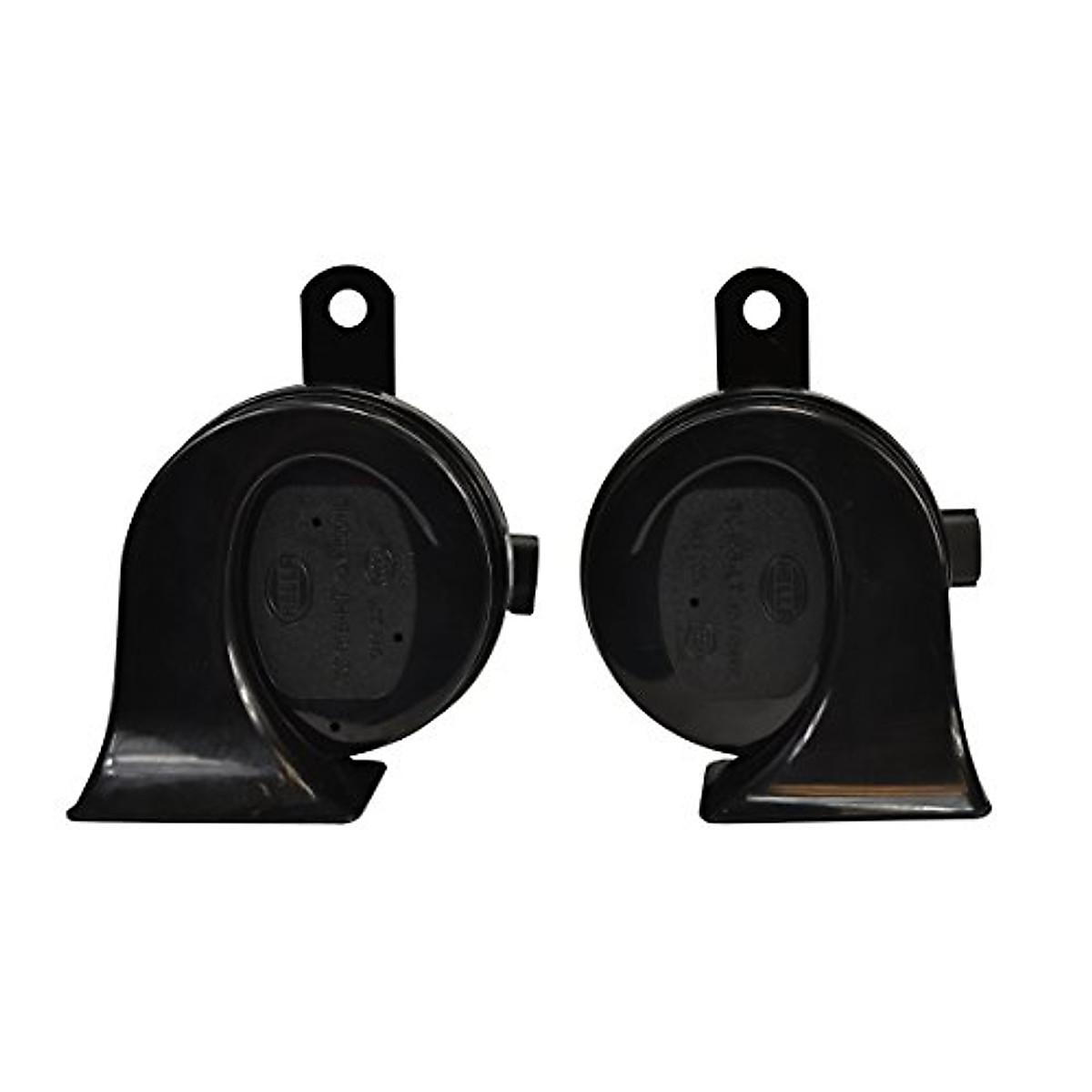 HELLA 011225921 Black 12V BX Trumpet Horn Kit