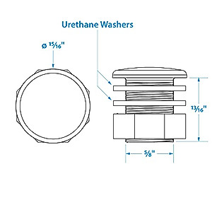 Seachoice 05491 LED Mini Accent Livewell Light – Waterproof – 50,000 Hours – Blue Light