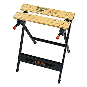 BLACK+DECKER Workmate Portable Workbench, 350-Pound Capacity (WM125)