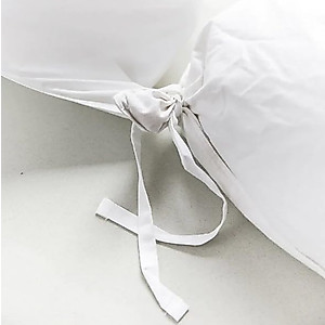 New Organic Cotton Sateen Fitted Sheet for Supreme Comfort and Durability - Fitted Sheets only Cotton-90 x 200cm (EU) size.