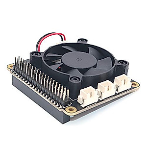 DollaTek X728-A1 Raspberry Pi Cooling Fan for Raspberry Pi 1 Model B+/ 2 Model B / 3 Model B / 3 Model B+ / 3 Model A+ / 4 Model B