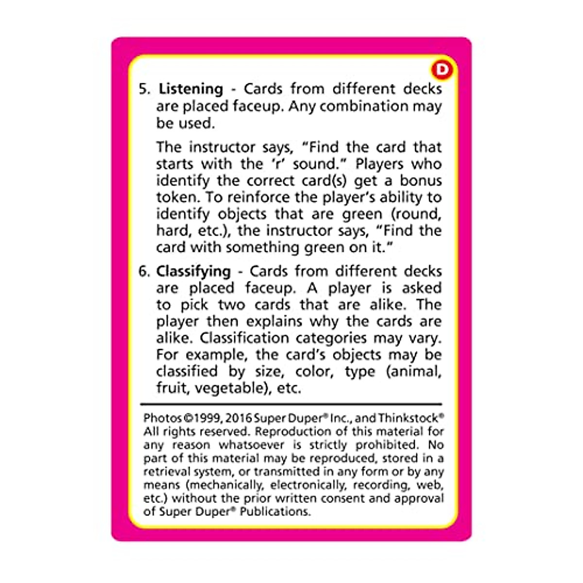 Super Duper Publications | Articulation Photos V Fun Deck Flash Cards | Educational Learning Resource for Children