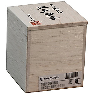 Square basket eye crest shochu glass T557-2471-CCB to five-groove Kagami Crystal Edo Kiriko Gin Seng shochu glass