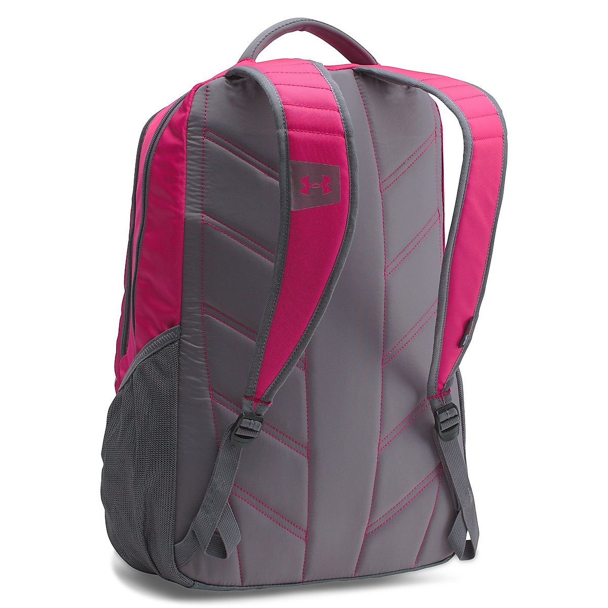Under Armour Team Hustle Backpack, Tropic Pink (654)/Silver, One Size Fits All