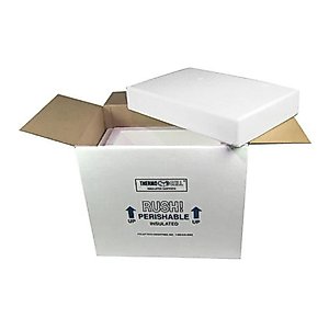Polar Tech Thermo Chill 296/T96C Extra Large Insulated Foam Container, 23" Length x 14" Width x 23" Depth