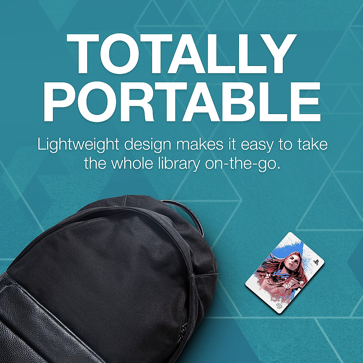 Seagate Horizon Forbidden West Limited Edition Game Drive for PlayStation Consoles, 2 TB, External Hard Drive - USB 3.2 Gen1, Officially-Licensed (STLM2000200)