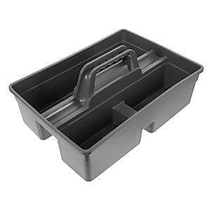 Cabilock Cleaning Caddy Suitcase Shower Portable Cleaning Supplies Organizer Box with Handle Storage Tray Tote to Organize and Carry Tools Suitcases Car Cup Holder