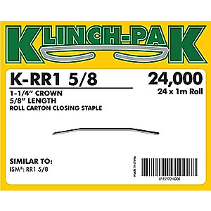 K-RR1-5/8, RR1 Roll Staple (1,000 Staples Per Roll) (24 Rolls Per Case) - AXXIS-K-RR1-5/8