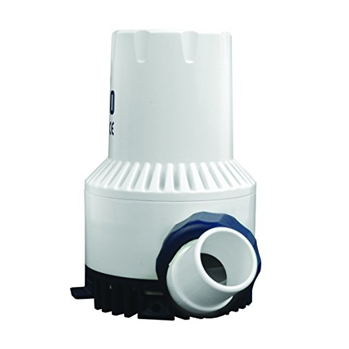 Attwood 4760-4 Heavy Duty 2,000 GPH Fully Submersible Boat Bilge Pump, White Finish
