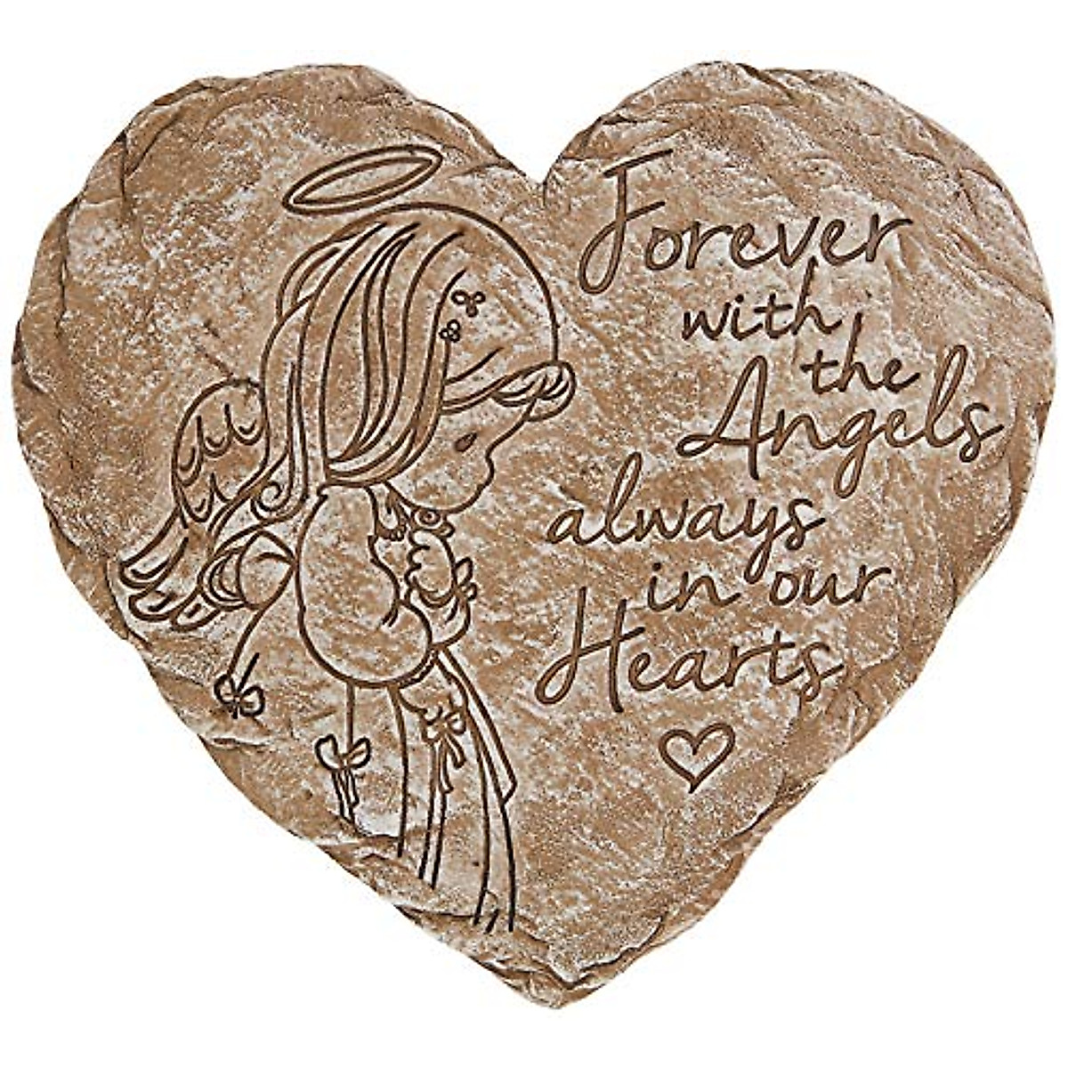 Precious Moments Angel Memorial Garden Stone