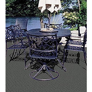 KOECKRITZ Dreamweaver Indoor - Outdoor Area Rugs, Runners, and Doormats Constructed from 100% HI UV Polypropylene (8' x 10', Tin Roof)