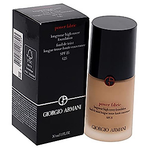 Giorgio Armani Power Fabric Longwear High Cover Foundation SPF 25 - 4.25 Women Foundation 1 oz