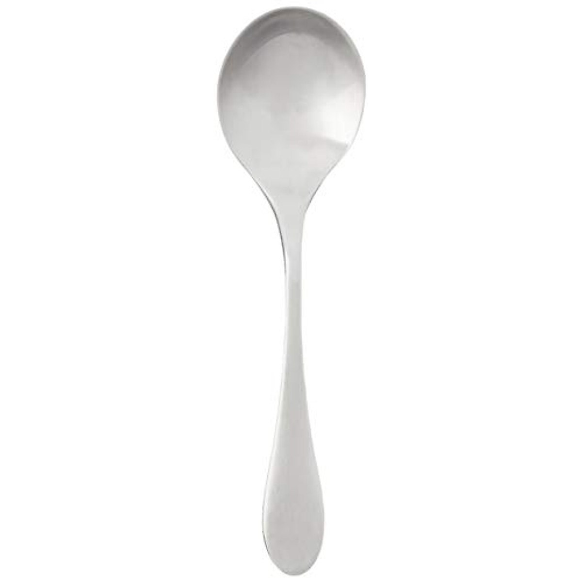Knork Original Bouillon Stainless Steel Soup, Specialty Spoons, (Pack of 6)
