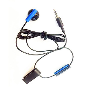 3.5mm Headset Earbud Earphone Earpiece with Microphone for PS4 Controller Headphones Replacement