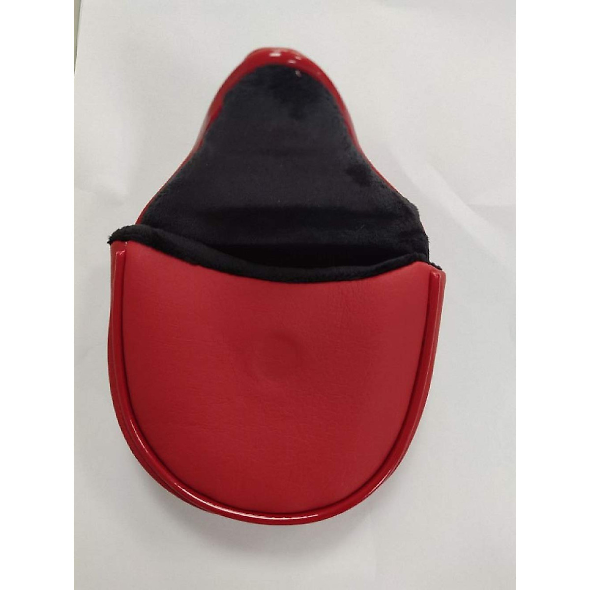 DBYAN Pebble Beach Golf Links Magnetic Mallet Putter Head Covers for Scotty Cameron, Taylormade, Titleist, Ping and Mizuno Putters,Red