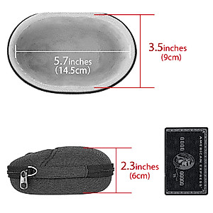 Geekria Mouse Case, Hard Shell Travel Carrying Case for Gaming Office Mouse, Compatible with Razer Basilisk V3 / Viper V3 Pro/Naga V2 / DeathAdder V3 / Orochi V2, HyperX Pulsefire Haste