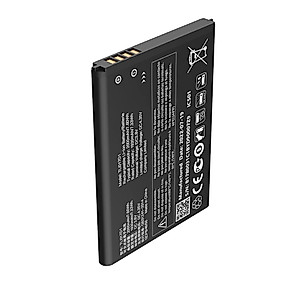 Soseieiu TLi017D1 Battery,(𝟮𝟬𝟮𝟰 𝗡𝗲𝘄 𝗨𝗽𝗴𝗿𝗮𝗱𝗲𝗱) Replacement Battery for TCL Flip Pro VZW-TCL-4056W/4056S Phone 2000mAh 3.85V/7.6Wh