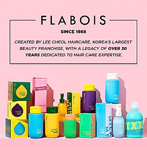 FLABOIS Leave-In Hair Mask - Berry Much, Apple Scent, No-Wash Treatment with 4-Berry Complex and Essential Oils for Dry, Damaged Hair, Split Ends & Breakage, Infused with Biotin & Vitamins, 10 Fl oz