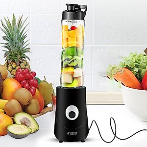 Generic 5 Core Smoothie Blender Personal Blender for Shakes and Smoothies 300W Powerful Food Processor with 20oz Portable Sports Bottle Single Blend Easy To Clean BPA Free 5C 421