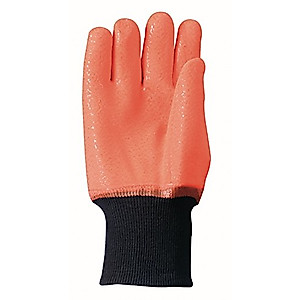 Wells Lamont unisex adult 164 Chemical Resistant Gloves, Orange, One Size Pack of 1 US