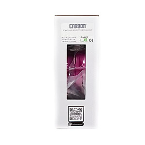 Certified Food Grade PLA+ 3D Printer Filament - CARBON by Comfy Materials - Lab Tested FDA Compliant Food Safe, 1.75mm, 1kg, Accuracy: +/- 0.02 (Purple)