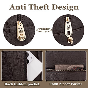 Montana West Small Backpack Purse for Women Anti Theft Backpack with Secured Zipper & Tassel