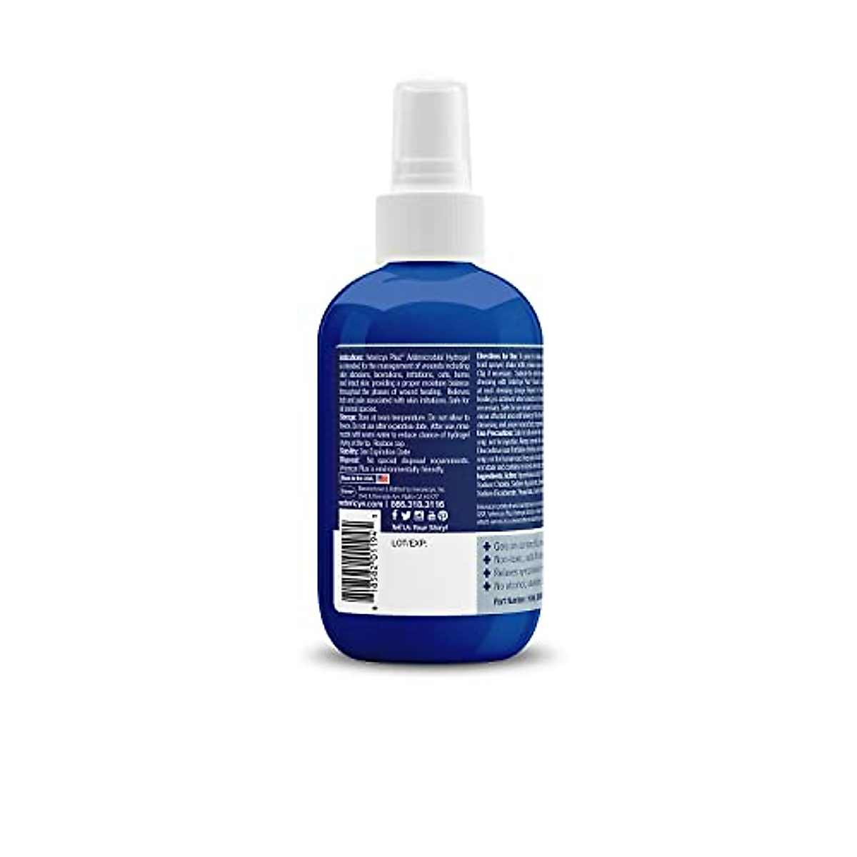 Vetericyn Plus Cat Wound Care Hydrogel Spray | Feline Healing Aid and Wound Protectant, Sprayable Gel to Relieve Cat Itchy Skin. 3 ounces