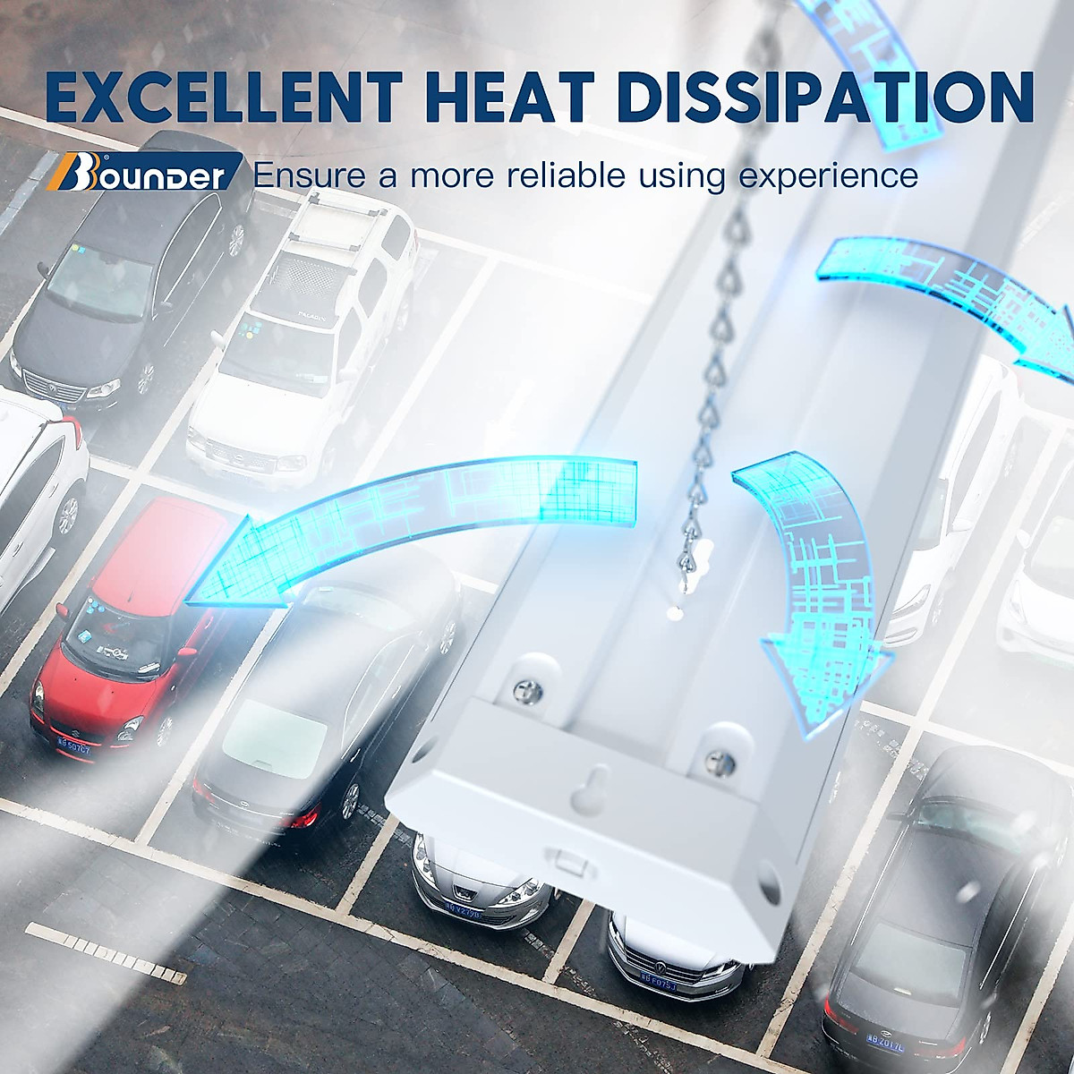 42W Linkable LED Shop Light for garage BBOUNDER 48 Inch 4FT 5000K LED Work Shop Light LED Utility Shop Light Ceiling Fixture (10 Pack)