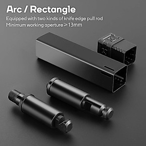 Eastvolt Rivet Nut Tool, 3 in 1 Hand Rivet, Rivet Gun Rivet Nut Tool Reamer 3 in 1 Set, Including 60Pcs Rivet Nuts, 6 Metric & SAE Mandrels and 2 Reaming Mandrels with Carrying Case (BT-501)