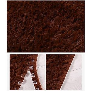 Cozylkx Puzzle Floor Mat, Plush Foam Mats, 16 Fluffy Carpet Tiles Area Rugs for Kids Room, Baby Room, Nursery Decoration