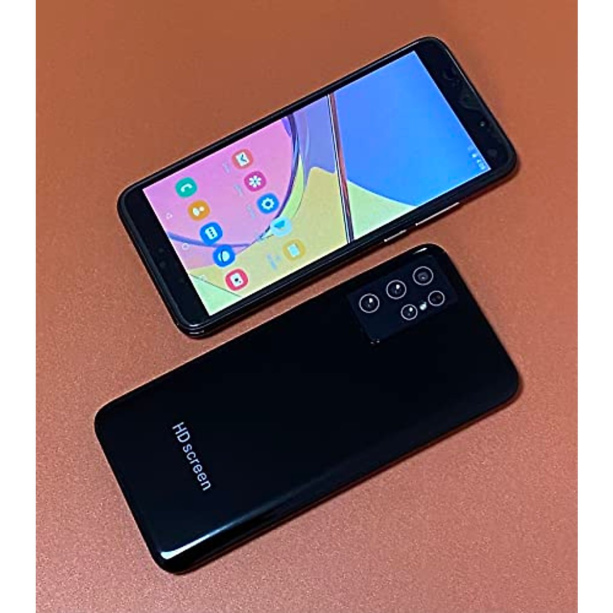 aderroo Smartphone, N25，Unlocked Cell Phone，Dual SIM Card，5.72-inch Screen，1GB RAM， 8GB ROM，Front and Rear Cameras，Supports The SIM Card Frequency Band of 3GWCDMA：850/2100MHZ(Black)