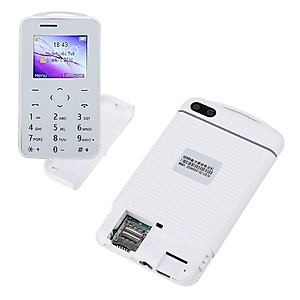 Unlocked Cell Phones, 1.77inch Multi-Languages Mini Card Mobile Phone Support Memory Card with Alarm Clock, Calculator, MP3 for Students.
