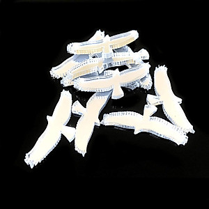 Super Cool Creations Eagle Shaped Crafting Mirrors, Set of 10, Many Colours, Shatterproof Acrylic, Red, Pack of 20 x 2cm