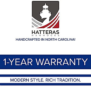 Hatteras Hammocks Cabana Black Deluxe Sunbrella Cushion Swing, Handcrafted in The Carolinas, Accommodates Two People with an 450 Pound Weight Capacity