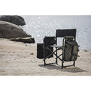 PICNIC TIME ONIVA - a Brand Fusion Original Design Outdoor Folding Chair & ONIVA - a Brand Outdoor Canopy Sunshade Beach Umbrella 5.5' - Small Patio Umbrella - Beach Chair Umbrella