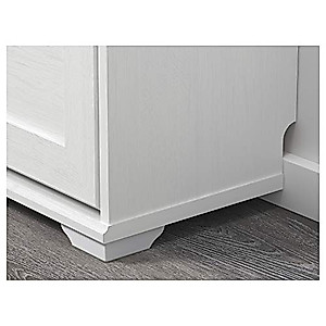 IKEA Brusali Shoe Cabinet With 3 Compartments, White