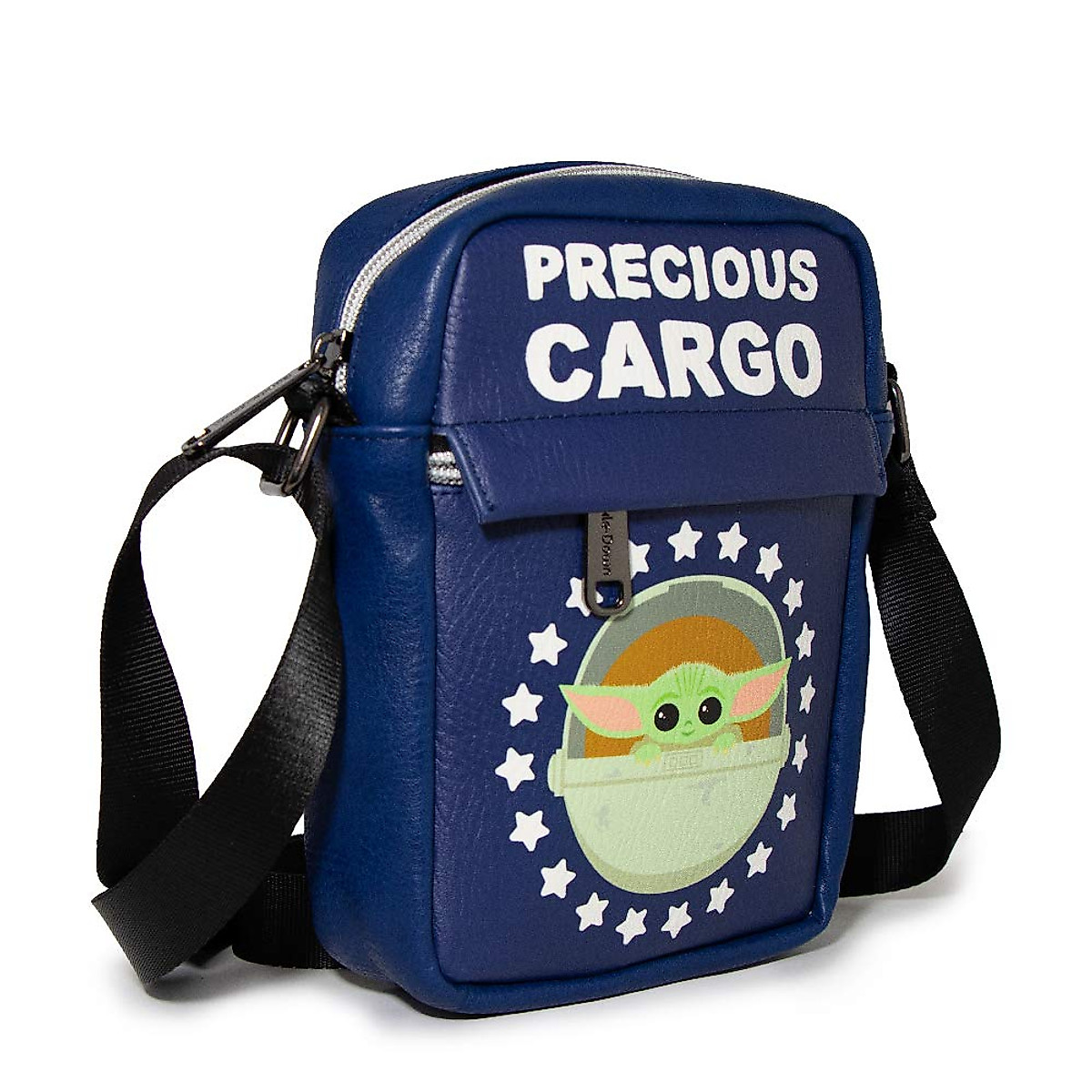 Star Wars Bag, Crossbody, the Mandalorian, the Child, Baby Yoda Precious Cargo, Vegan Leather