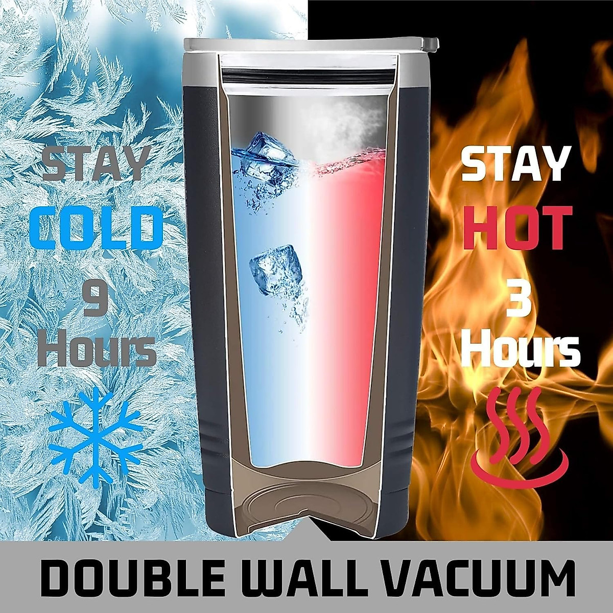 Onebttl School Bus Driver Appreciation Gifts for Women, Men - World's Best Bus Driver - 20oz/590ml Stainless Steel Insulated Tumbler - Thank you Gifts for School Bus Driver （Black）