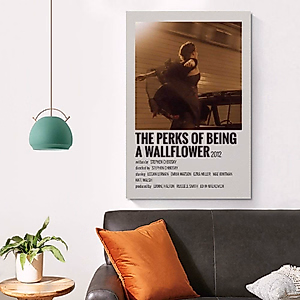 YELIU The 90s Posters for Room Aesthetic,The Perks of Being A WallFlower Canvas Art Poster and Wall Art Picture Print Modern Family Bedroom Decor Posters 12x18inch(30x45cm)