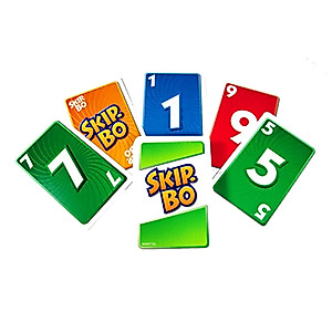 Mattel Phase 10 Card Game with Skip-Bo Card Game