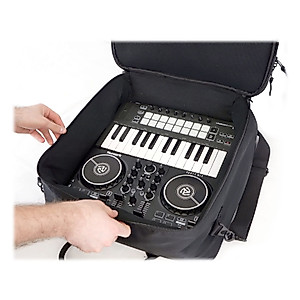 Rockville MB1615 DJ Gear Mixer Gig Bag Case 16" x 15.5" x 6",Black