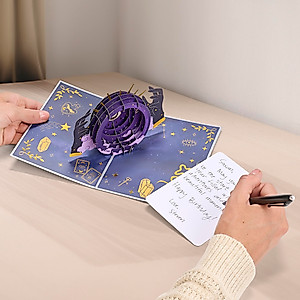 Lovepop Happy Birthday Pop-Up Card for Her, Him, Girls, Boys - 3D Greeting Cards - Magical - 5" x 7" - Blank Notecard & Envelope Included