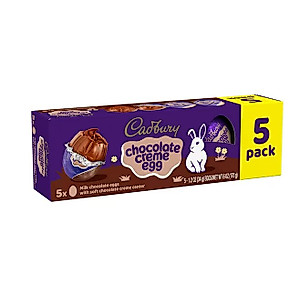 Maryseplace Easter eggs Variety packs of 4 Flavors- 20 Eggs totals- Peanut Butter Eggs- Cadbury Creme Eggs- Chocolate Creme Eggs - Caramel Creme Eggs- Easter Chocolate - Gift Boxed, Easter Hunt, Easter Candy- basket & Filler, Party Decor (20 Eggs) . Come