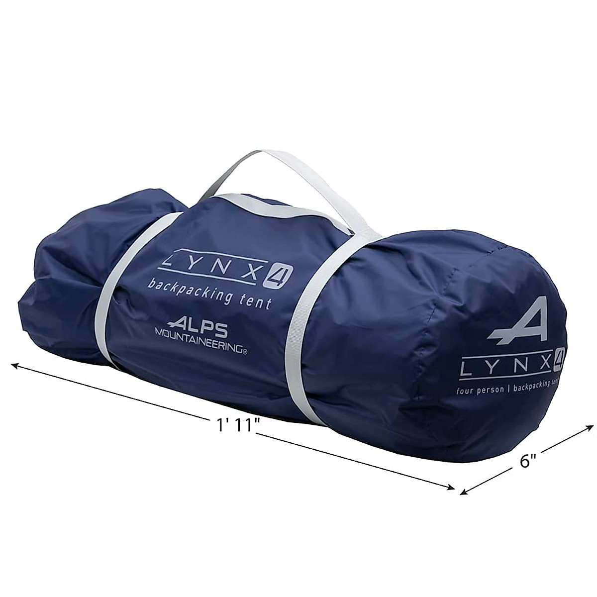 ALPS Mountaineering Lynx 4 Person Tent - Gray/Navy