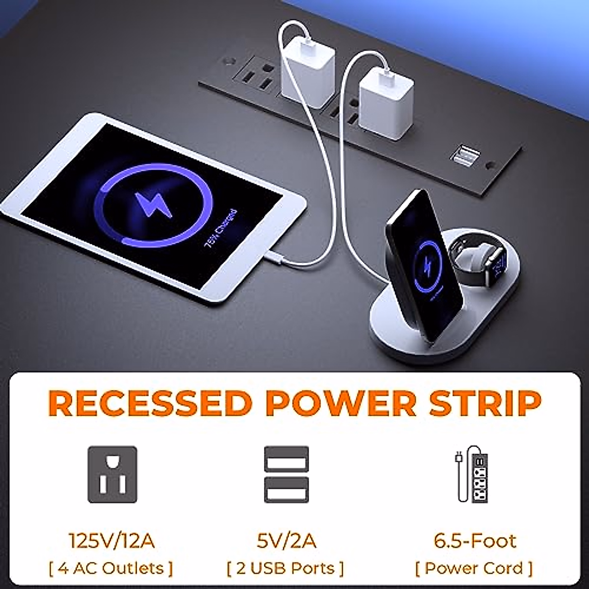 SOROGRA L Shaped Gaming Desk with Power Outlet and Storage Shelves, 50.4 inch Home Office Reversible Computer Desk with Monitor Stand, Corner Desk Writing Table with 2 Hooks, Black