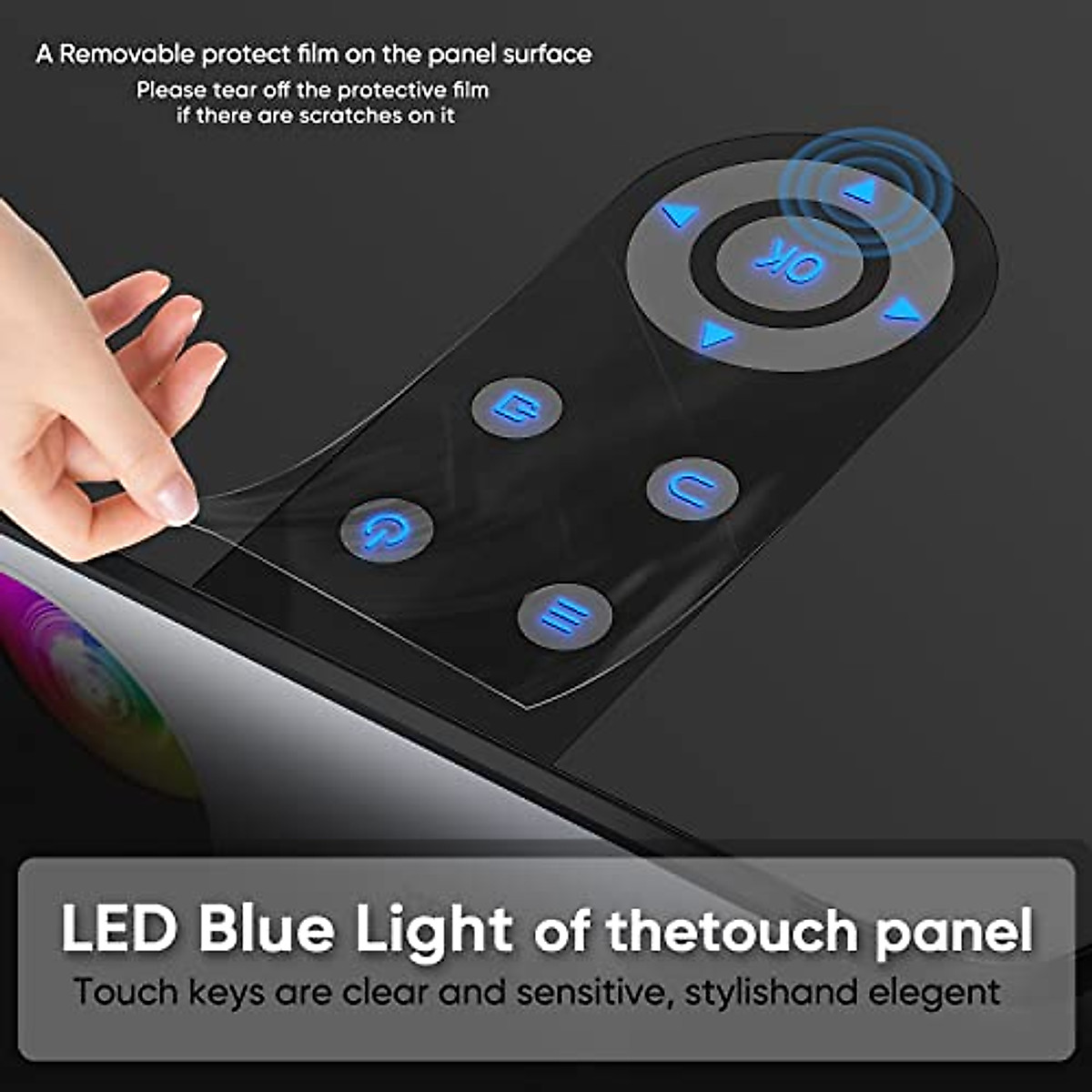 HORLAT Native 1080P 5G WiFi Bluetooth Projector 4K Support, 16000L 500 ANSI Full HD Outdoor Movie Projector, Automatic 4P/4D Keystone & 50% Zoom Video Projector Compatible with iOS/Android/Win/TV/PS5